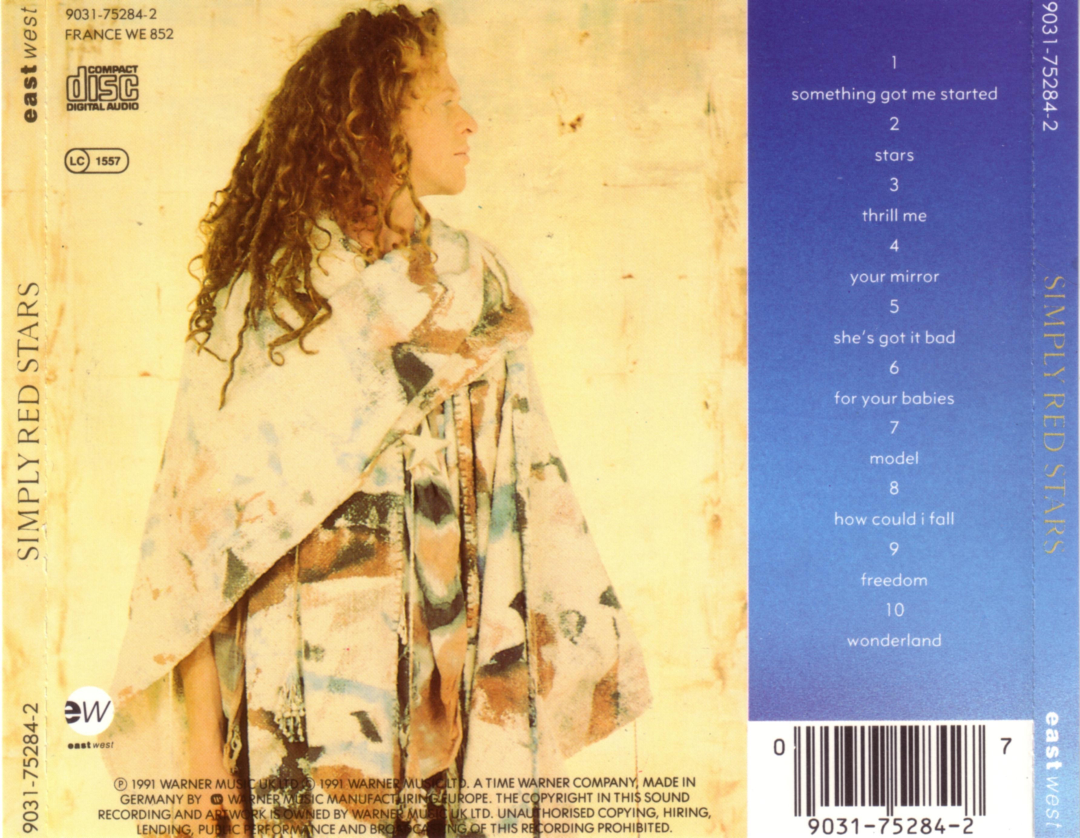 Simply Red Stars 1999 : Back | CD Covers | Cover Century | Over 1.000. ...